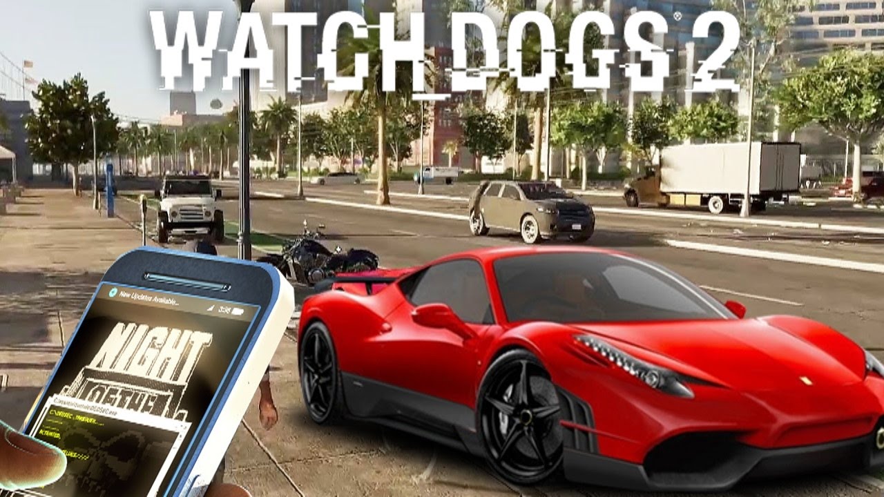 WATCH DOGS 2 SECRET CAR - YouTube