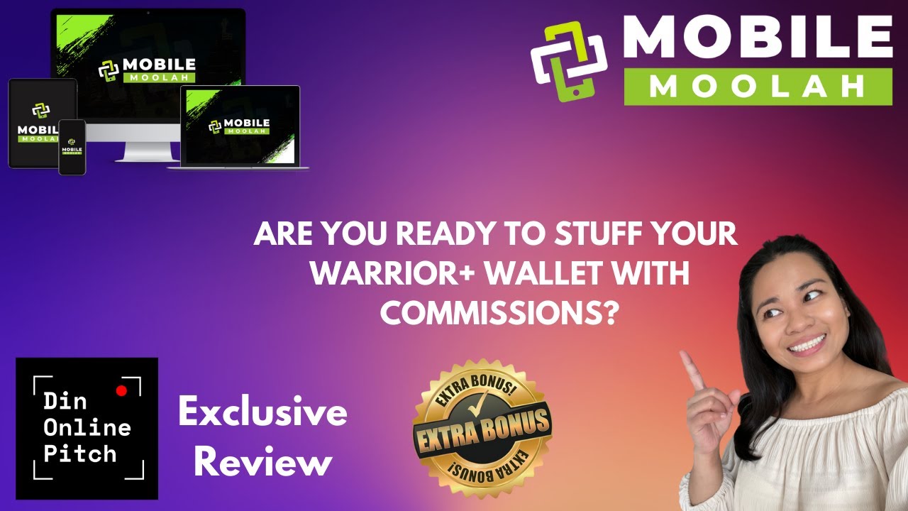 Mobile Moolah Honest Review with FREE Bonuses Included #mobilemoolah ...