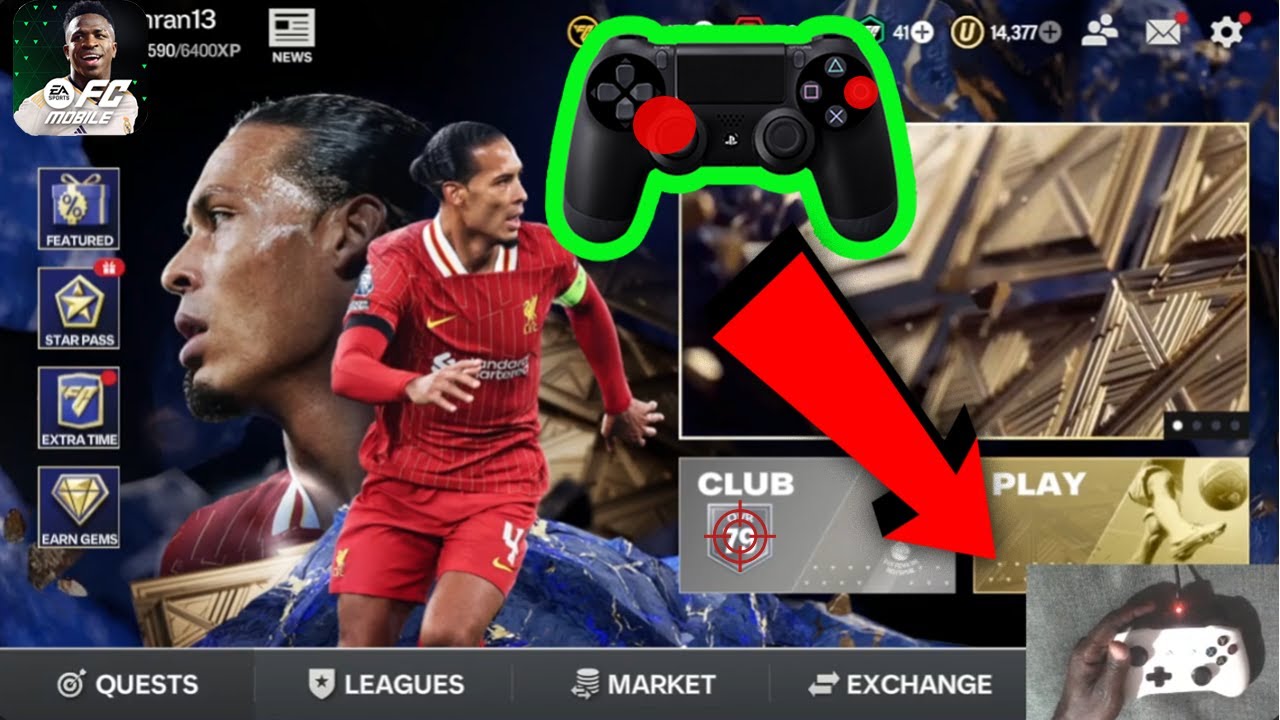 Playing FC Mobile 25 With a Controller! Day Gameplay - YouTube