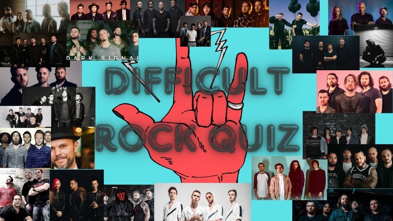Difficult Rock Quiz | Guess the Rock Song - YouTube