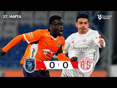 Başakşehir (0-0) Antalyaspor - Highlights/Özet | Trendyol Süper Lig - 2025/26