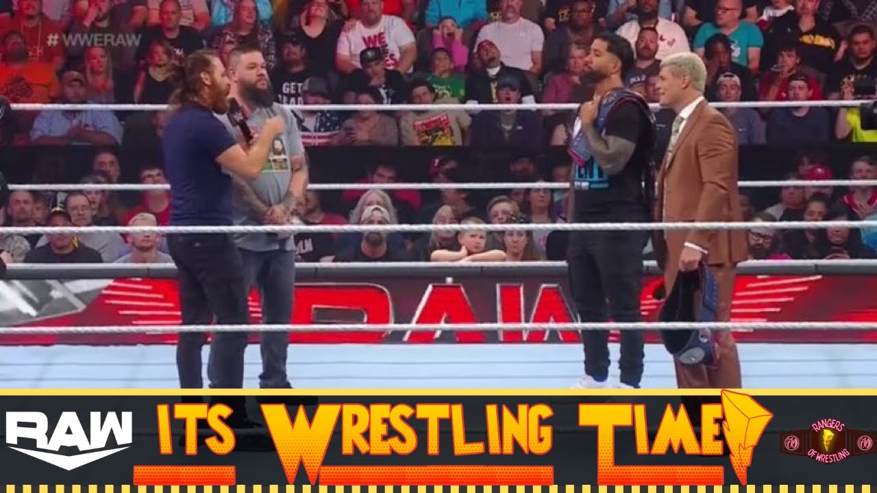 Cody & Jey vs Sami Zayn & Kevin Owens | WWE RAW Review 10/09/2023 | Its ...