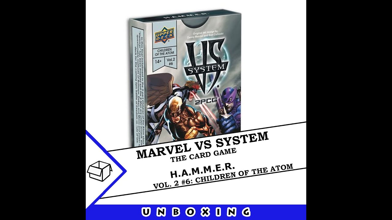 Marvel VS System: H.A.M.M.E.R. [Vol 2, #6: Children of the Atom] - YouTube