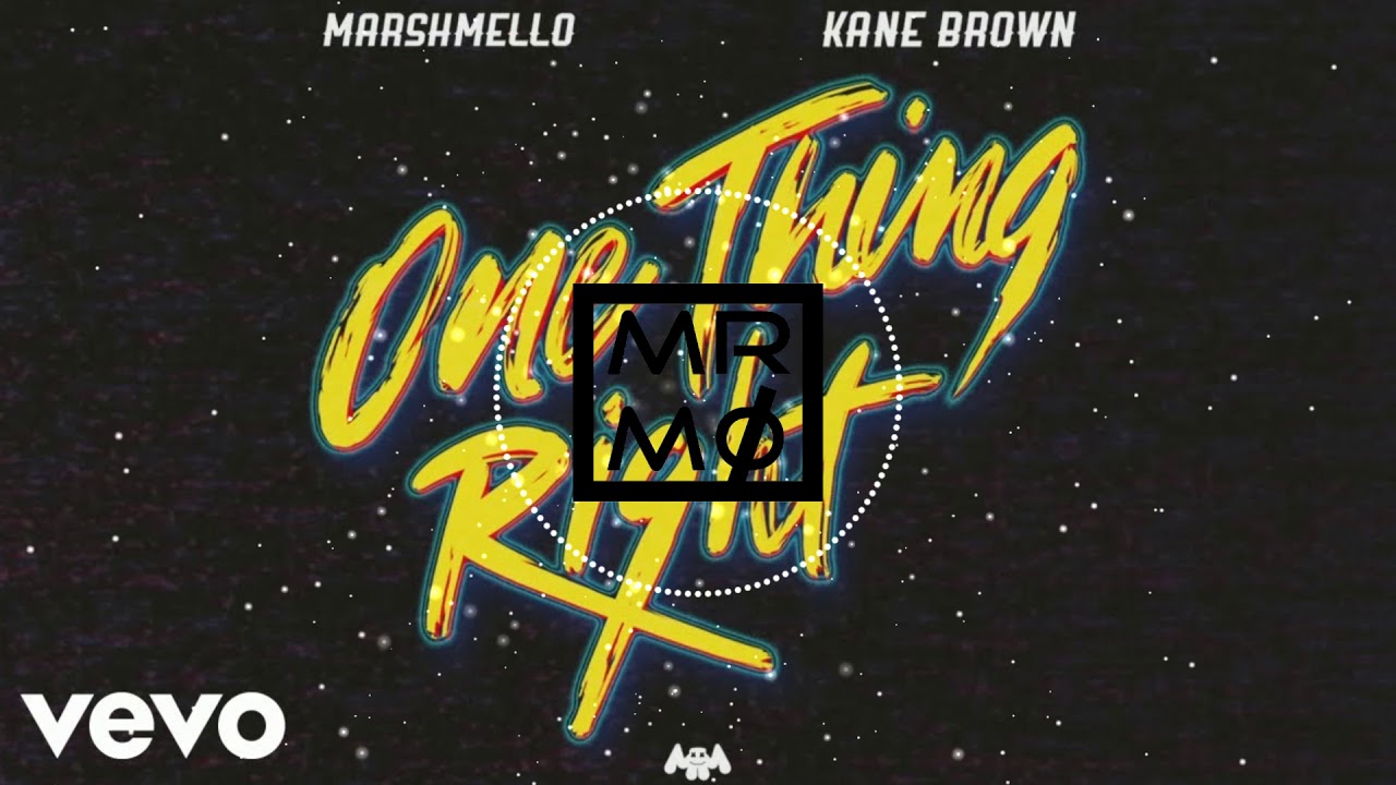 Marshmello, Kane Brown - One Thing Right (MrMo Remix) - YouTube