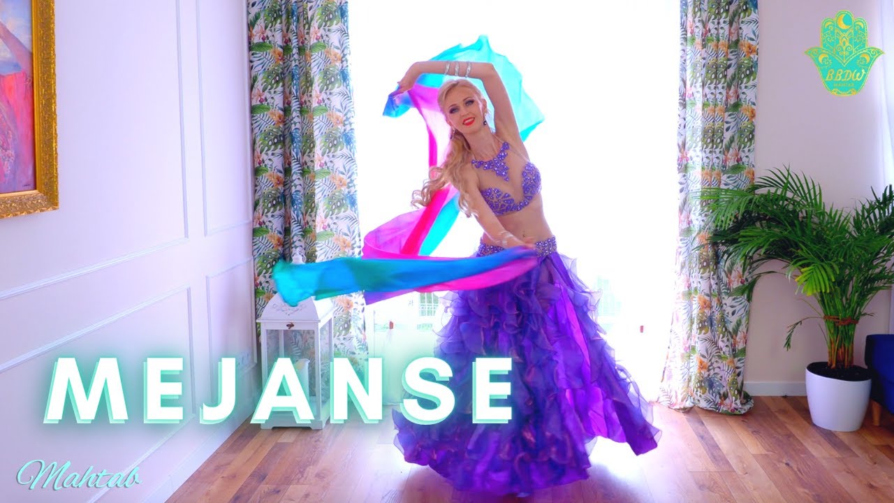 Mejanse with silk veil by Mahtab - Best Belly Dance Workout megance ...