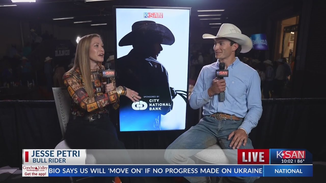 Bull rider Jesse Petri talks San Angelo Finals Rodeo - YouTube