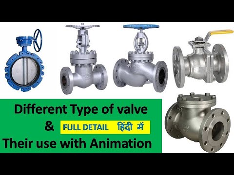 Valves | Different Types of Valves and Their Uses | Different Types of ...