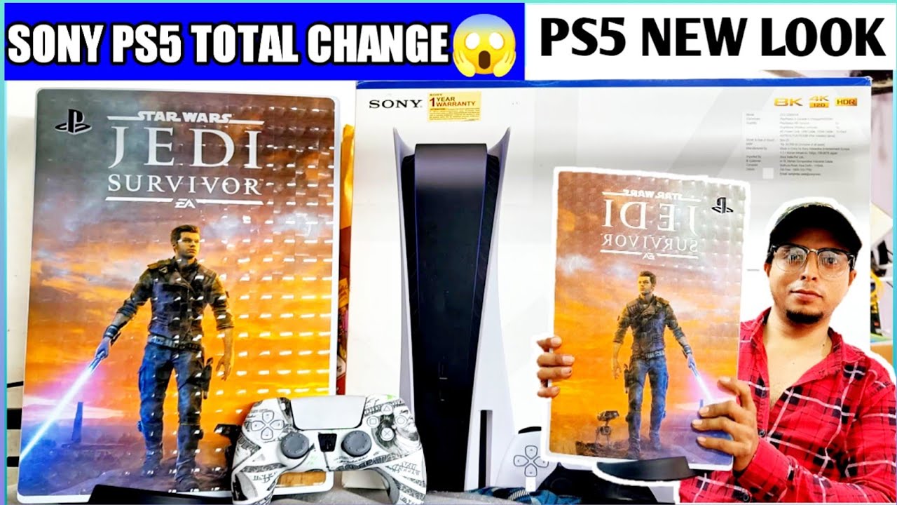 PS5 IS Change 😱 Playstation 5 New Look🔥PS5 change हो गया इसको लगा डाला ...