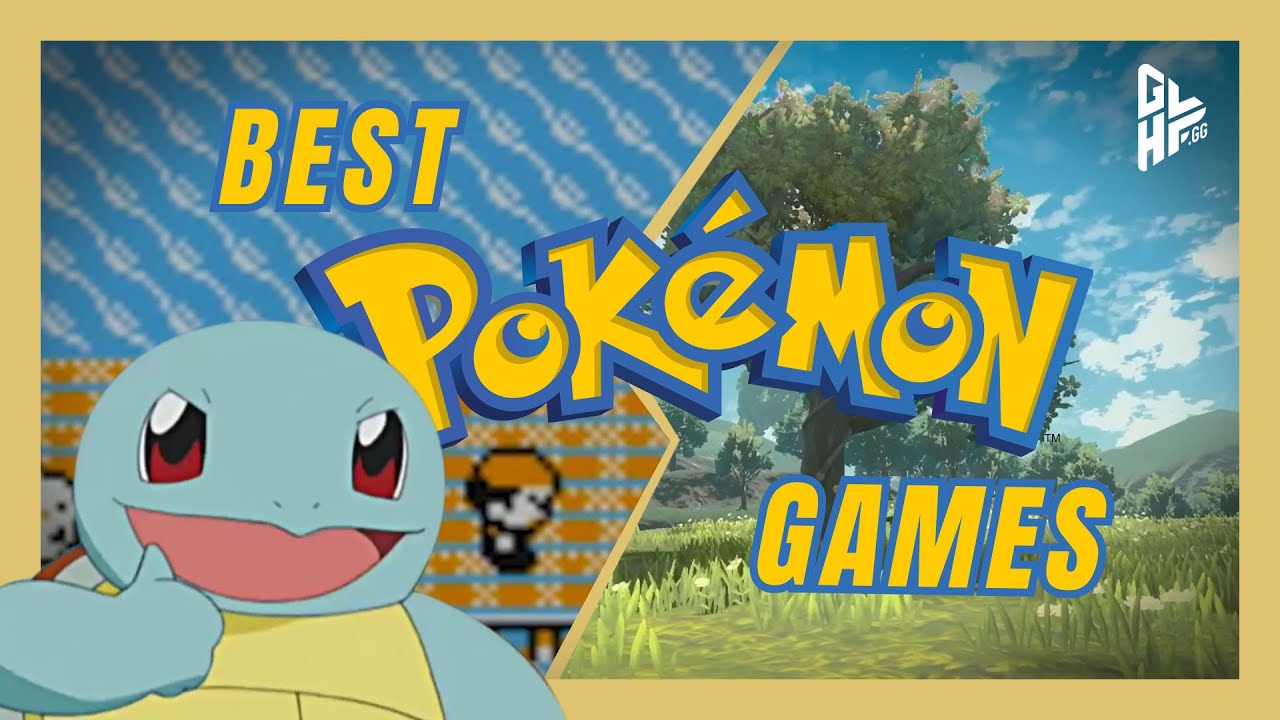 The 5 Best Pokémon Games Ranked - YouTube