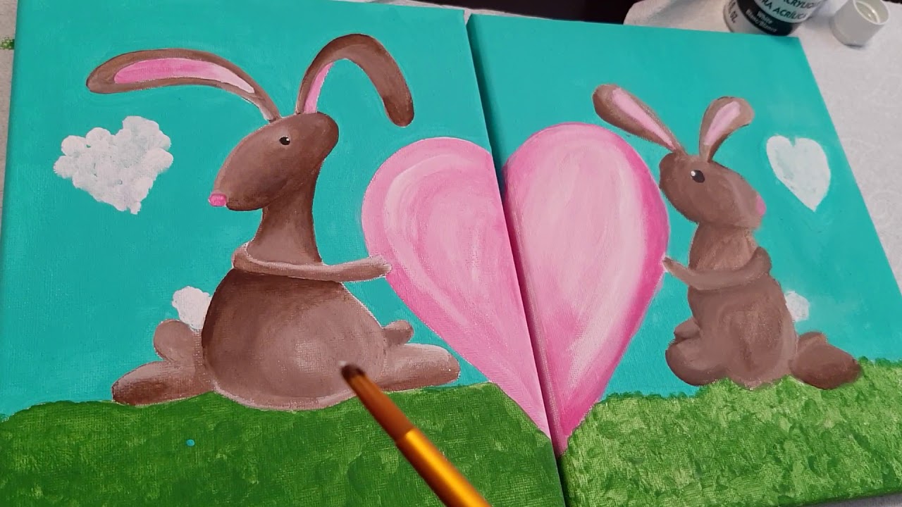 Big and Little bunny event. - YouTube