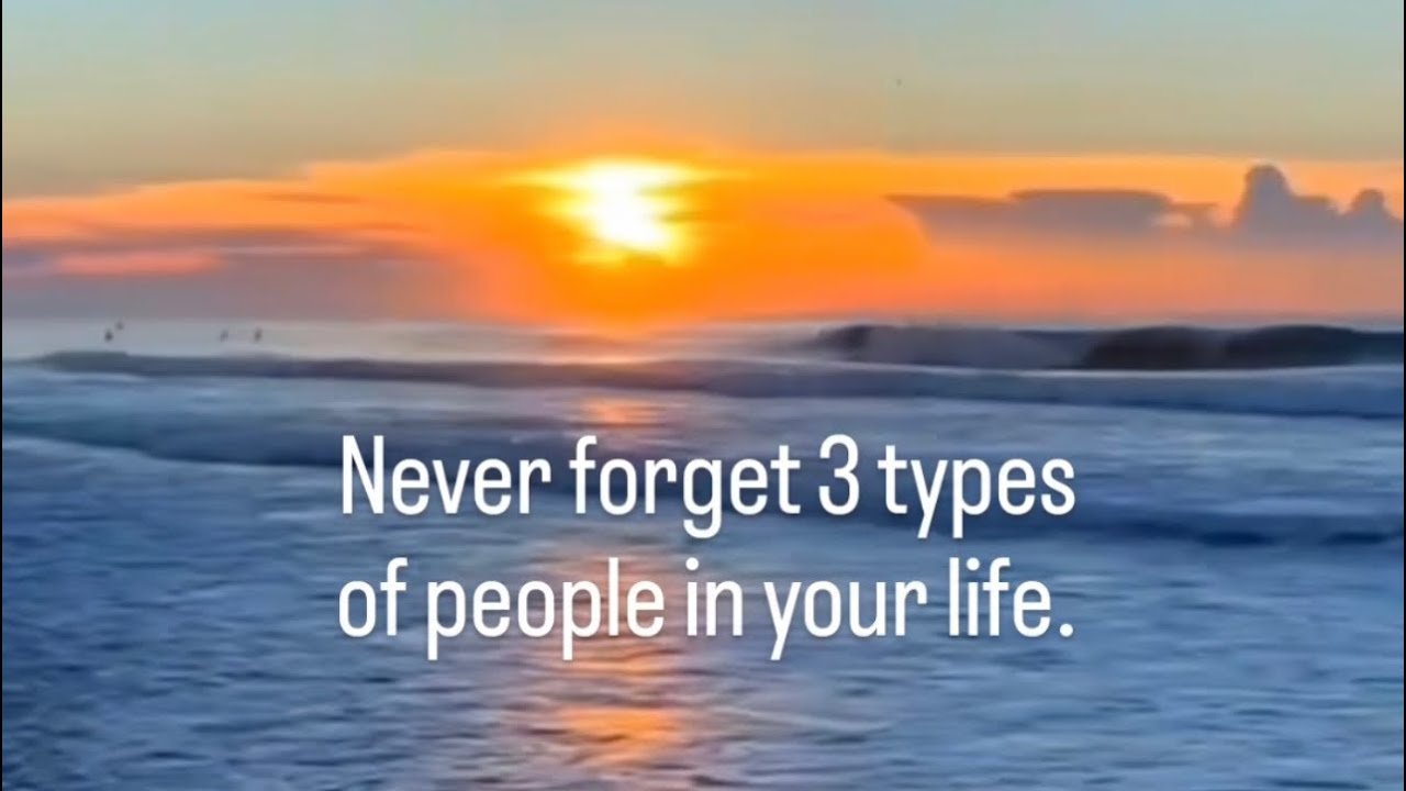 Never forget 3 people in life ️ - YouTube