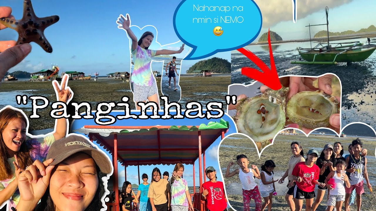 Natagpuan na nmin ang bahay ni Nemo|nanguha kmi ng shell|BAYBAY SANG ...
