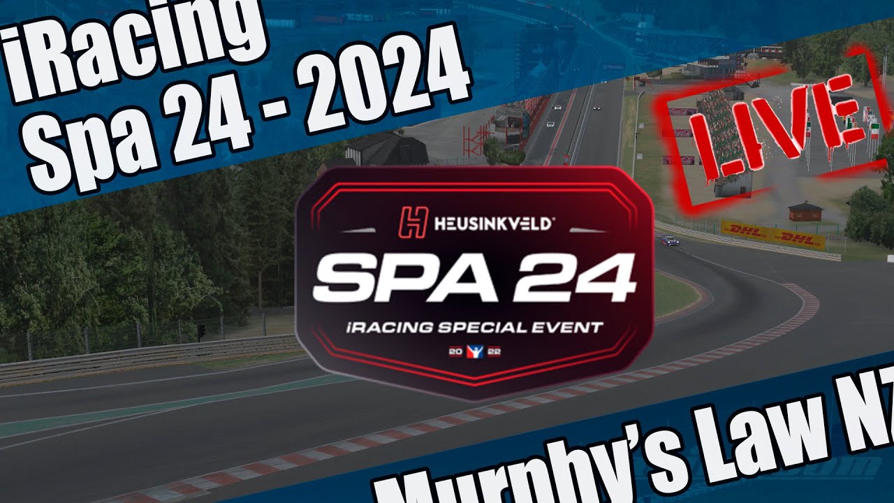 iRacing - iRacing - 24 Hours of Spa - YouTube