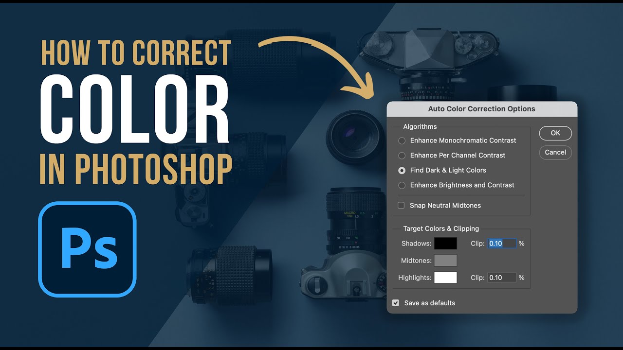 How to Color Correct in Photoshop | Curves Adjustment Layer. - YouTube