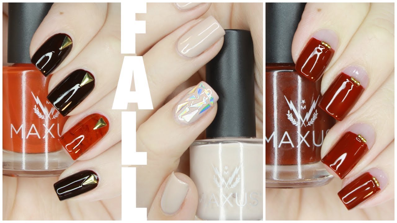 3 Minimal, Elegant and EASY Manicures for Fall + GIVEAWAY! - YouTube