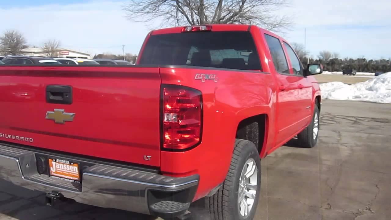2016 Red Chevrolet Silverado 1500 LT - YouTube
