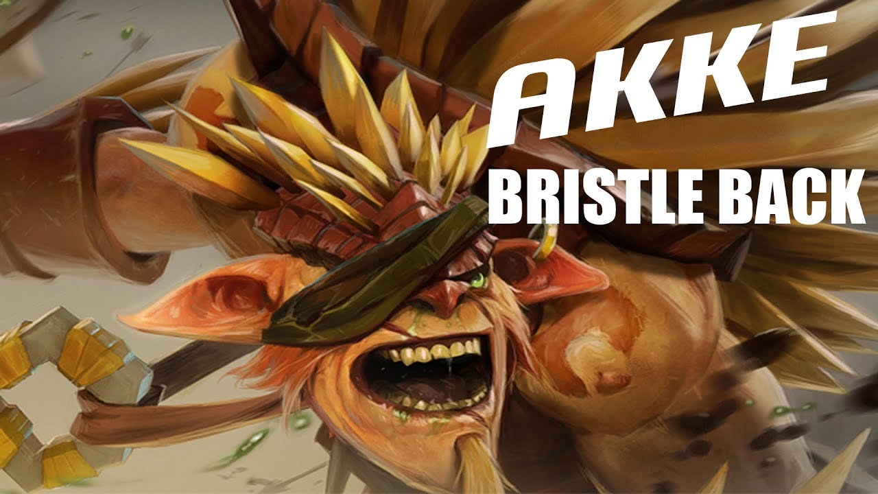 Alliance Akke Bristle Back Dota 2 Gameplay (PUB) - YouTube