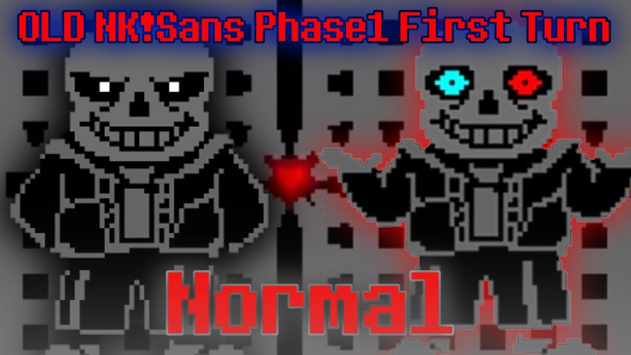 【最凶の敵】OLD NK!Sans Phase1 First Turn 突破！！！ - YouTube
