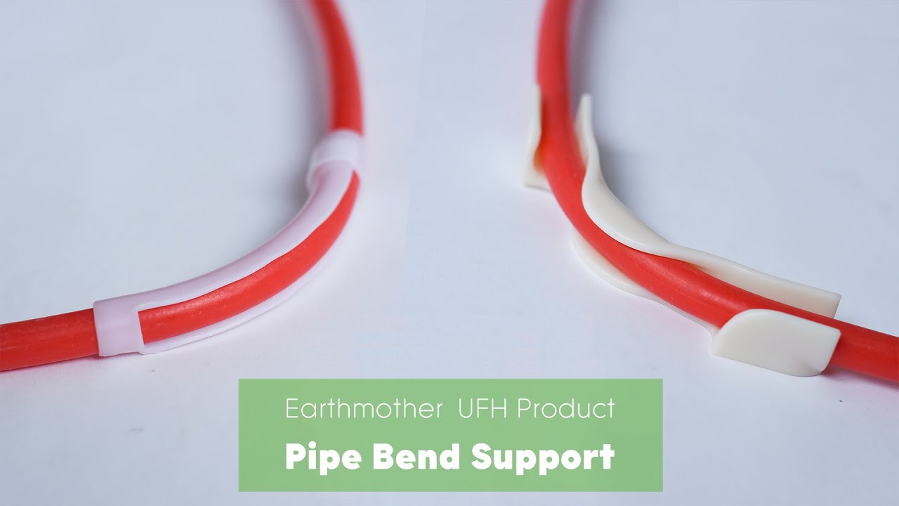 Floor Heating Product Series - Pipe Bend Support - YouTube