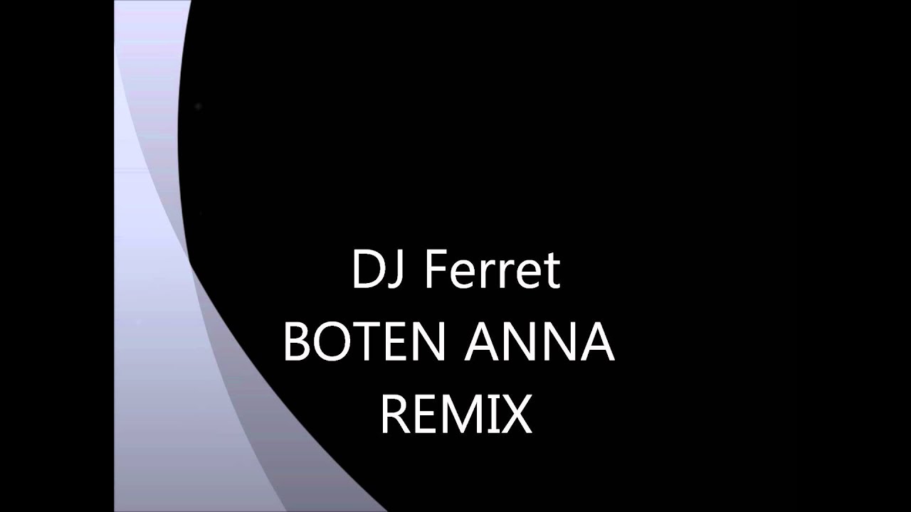 DJ Ferret boten anna remix - YouTube