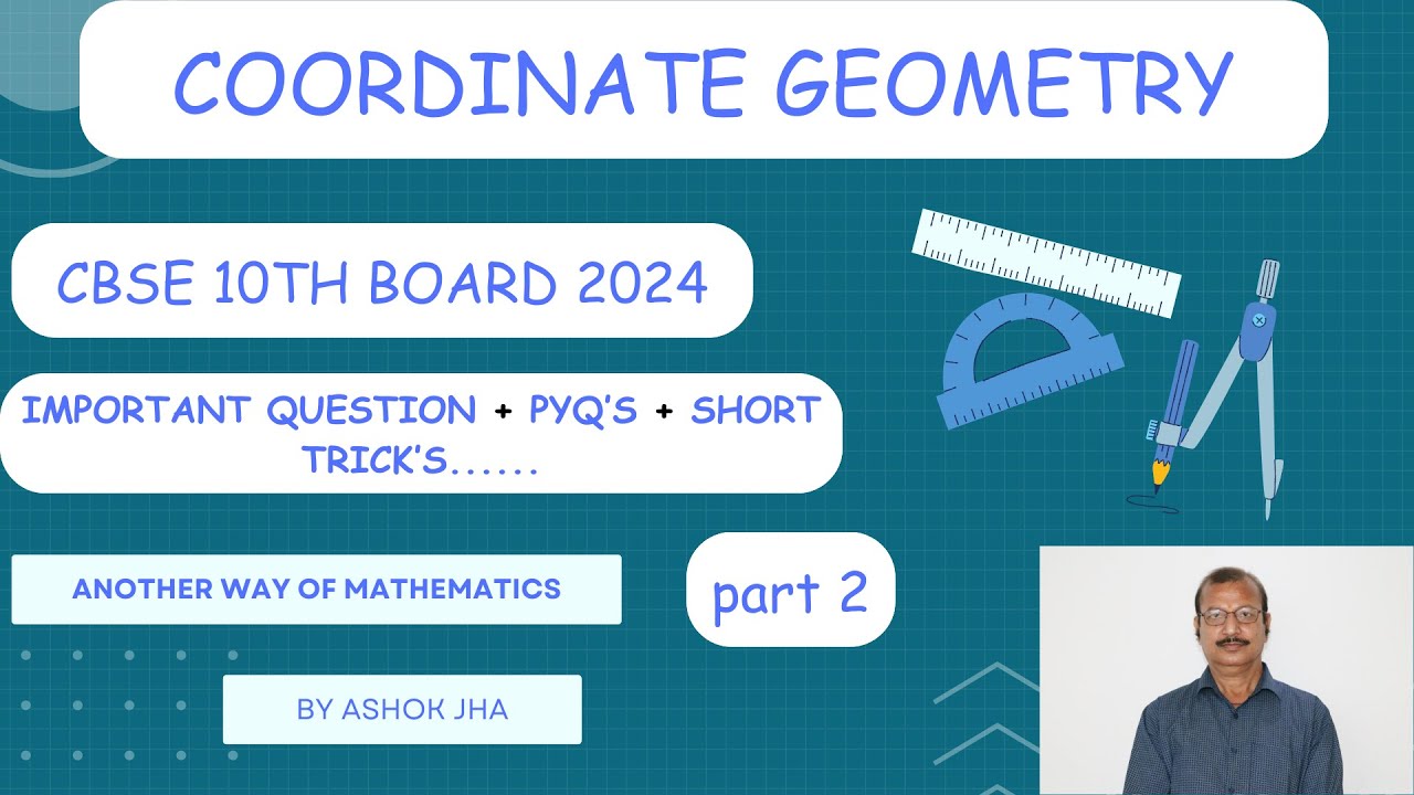 Coordinate Geometry part 2 | Class 10 Chapter 7 | Coordinate Geometry ...