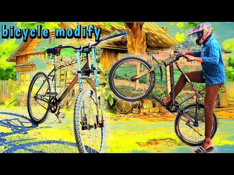 homemade modify with normal bicycle🔥🔥💯 - YouTube