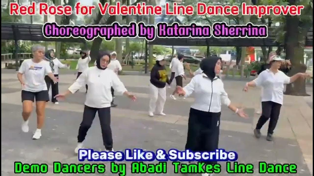 Red Rose For Valentine / Line Dance / Improver / Katarina Sherrina ...