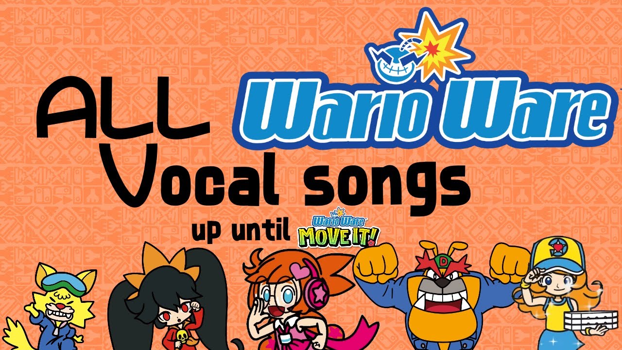 All WarioWare vocal songs - YouTube