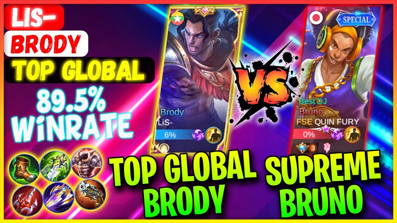 Top Global Brody VS Supreme Bruno [ Top Global Brody ] LiS- - Mobile ...
