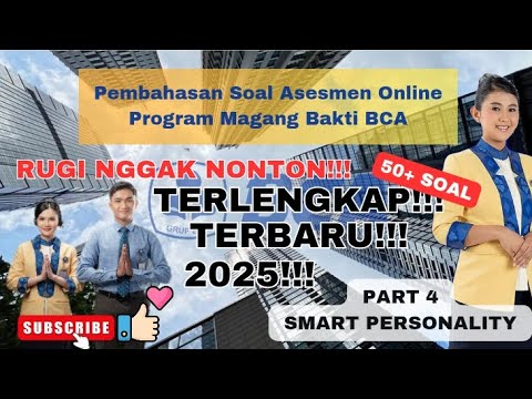 Contoh soal tes online magang bakti bca - part 4 Smart Personality ...