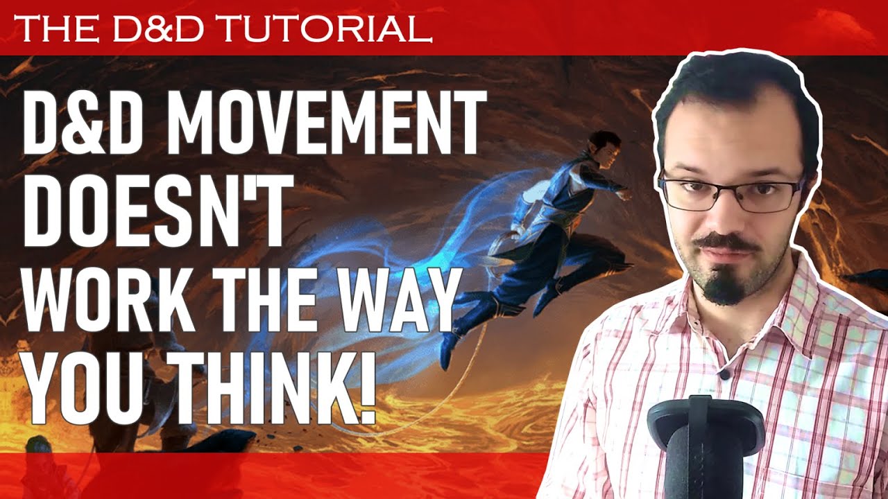 D&D movement rules (that no one remembers) | D&D Tutorial - YouTube