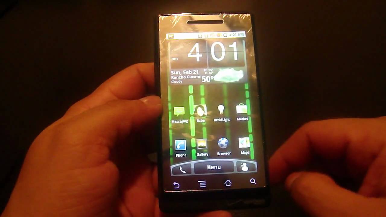 More Home Screens for the Motorola Droid - YouTube