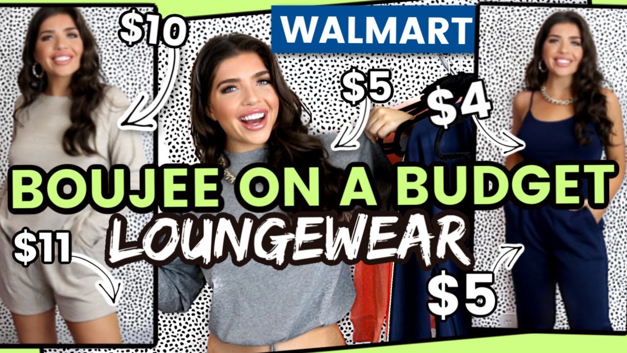 WALMART HAUL | Walmart Clothing Haul *AFFORDABLE LOUNGEWEAR* 2020 - YouTube