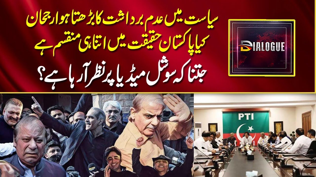 Dialogue |The growing trend of intolerance in politics |01 May 2022 ...