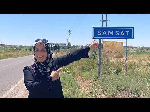 Samsat ve Atatürk baraj gölü 