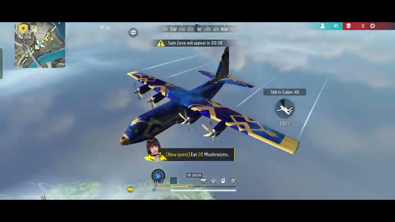 free fire solo gameplay in Red zone - YouTube