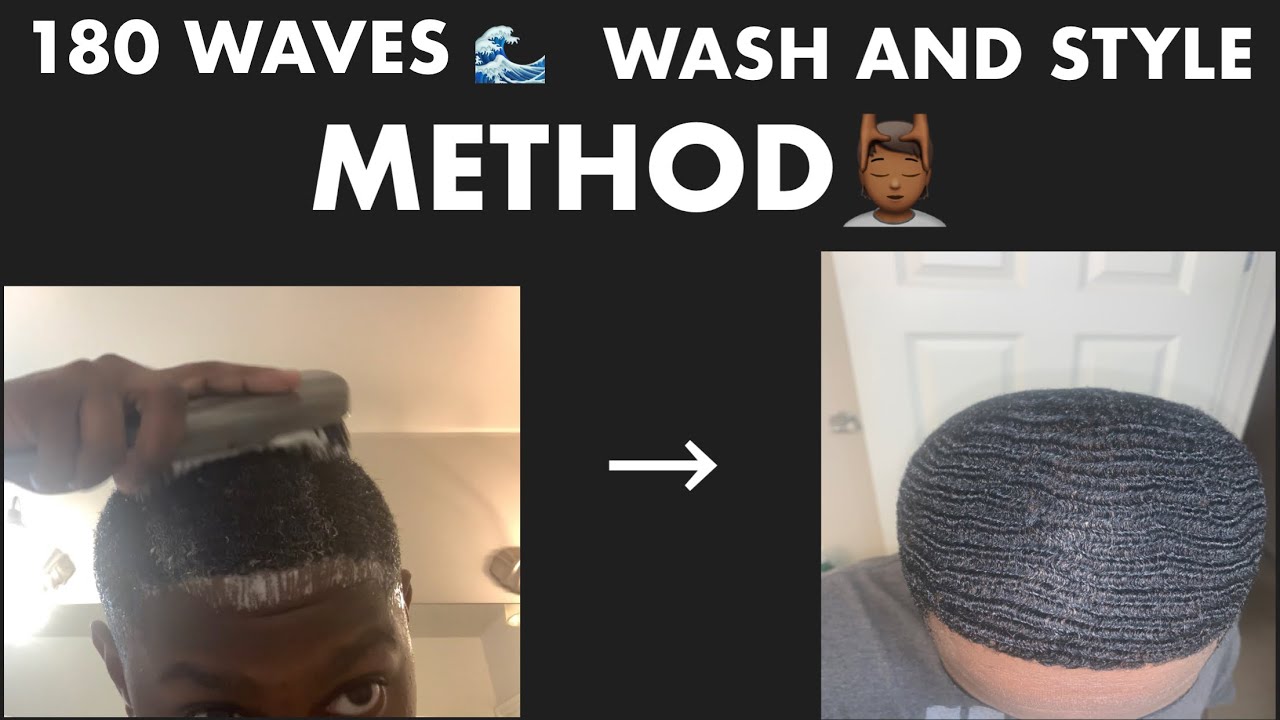 180 WAVES WASH AND STYLE METHOD 2021 - YouTube