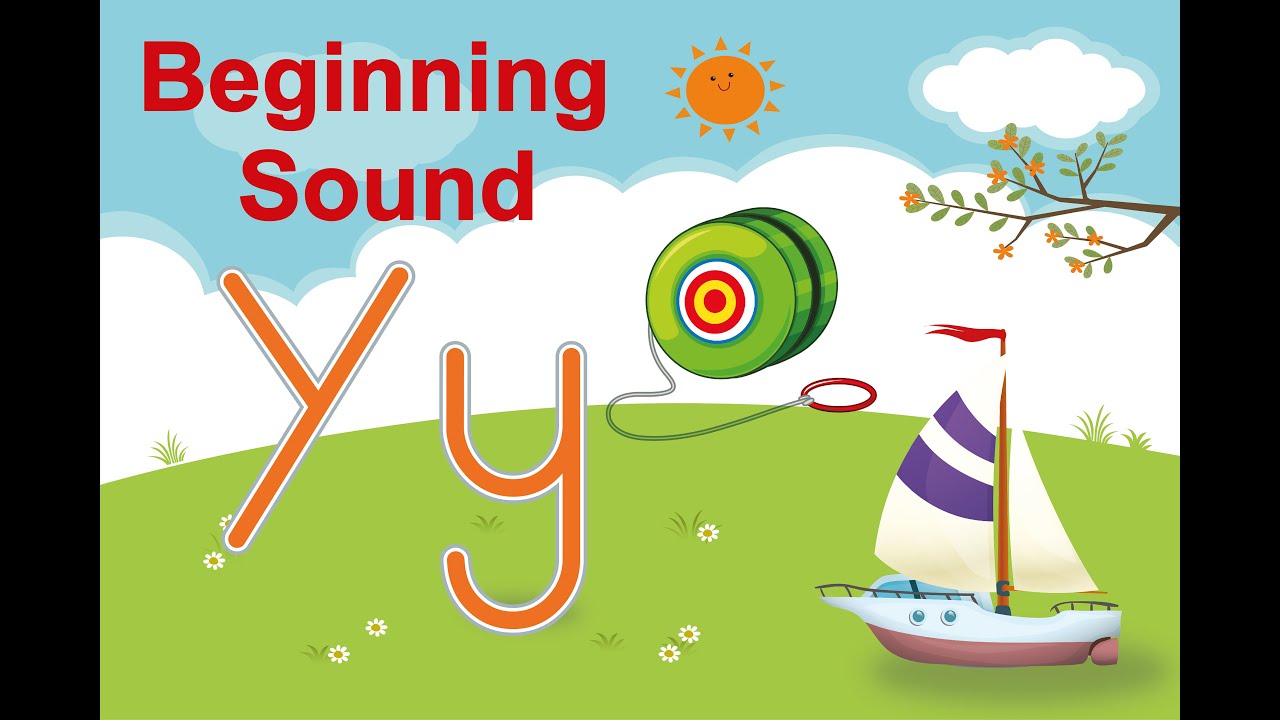 Beginning Sound “Yy" 📚 Learn Letters | Kindergarten ABC Book | Page ...