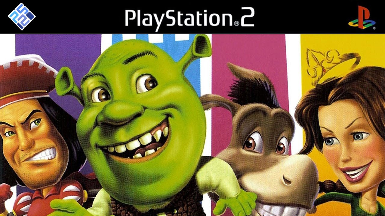 Shrek Super Party PS2 - Gameplay on PCSX2 1.7.0 [No Commentary] - YouTube
