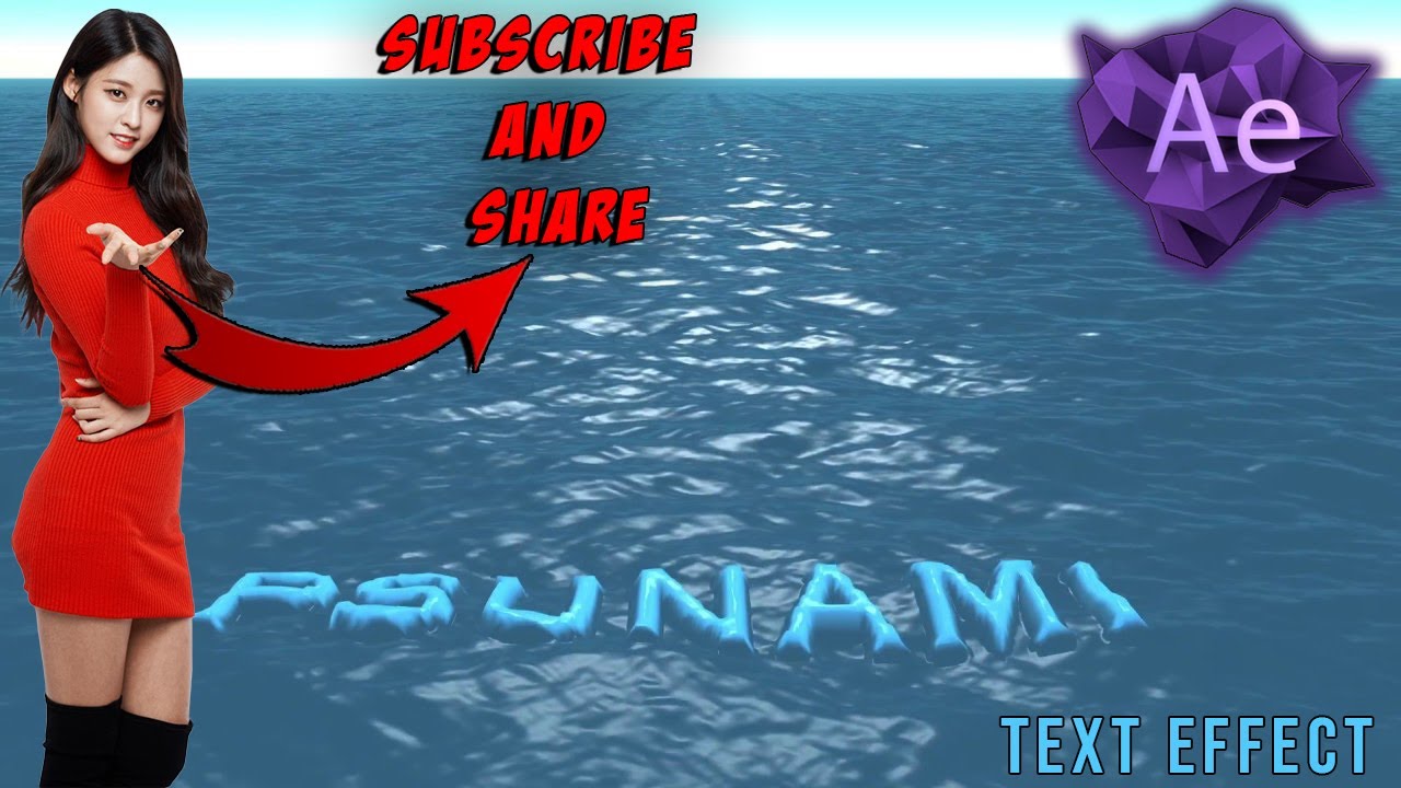 RED GIANT PSUNAMI IN AFTER EFFECTS | Motion Graphics youtube eğitim ...