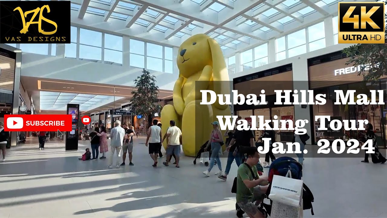 Dubai Hills Mall 🇦🇪Walking Tour 4K - YouTube