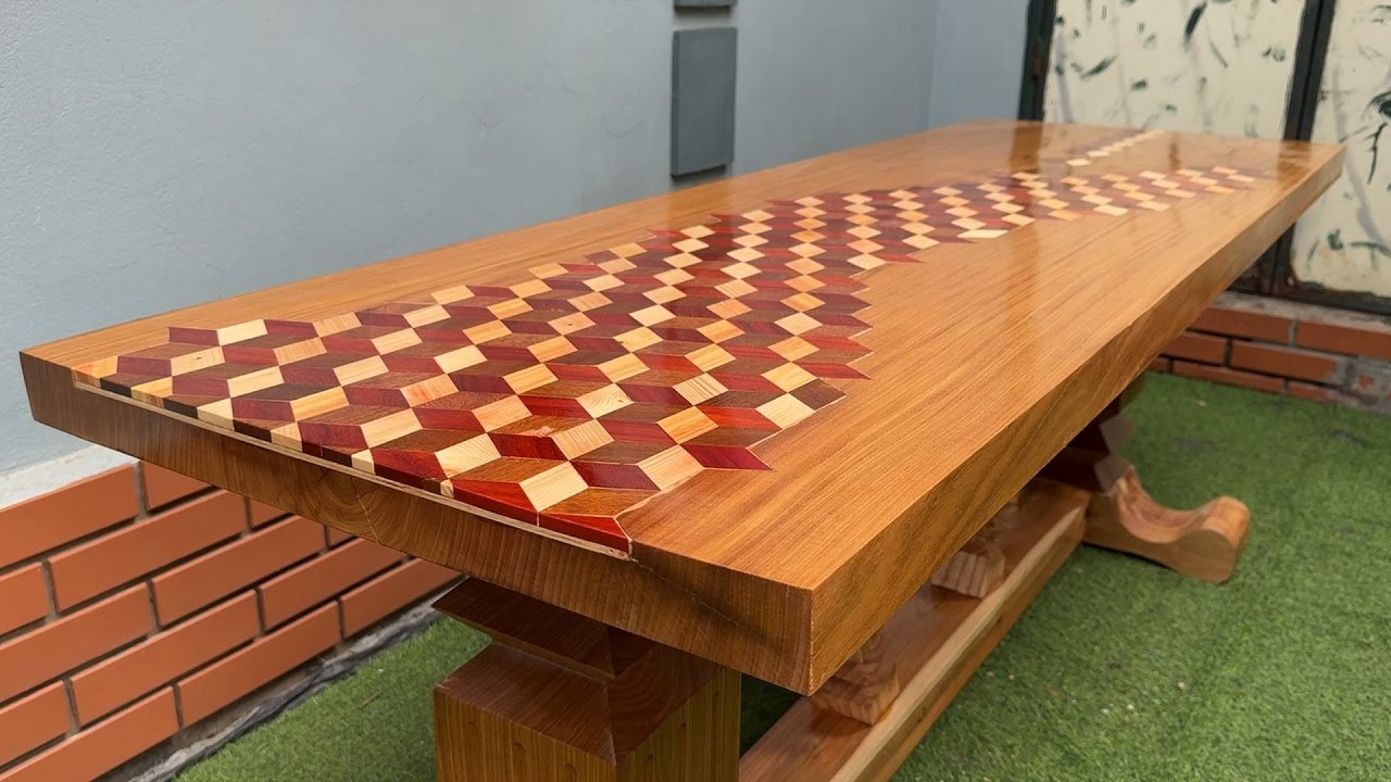 Turning Imperfect Wood into Extraordinary Art | Woodworking Masterpiece ...