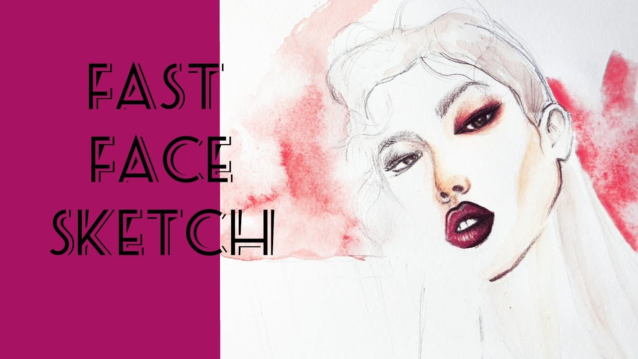 How to Fast Fashion Sketch - YouTube