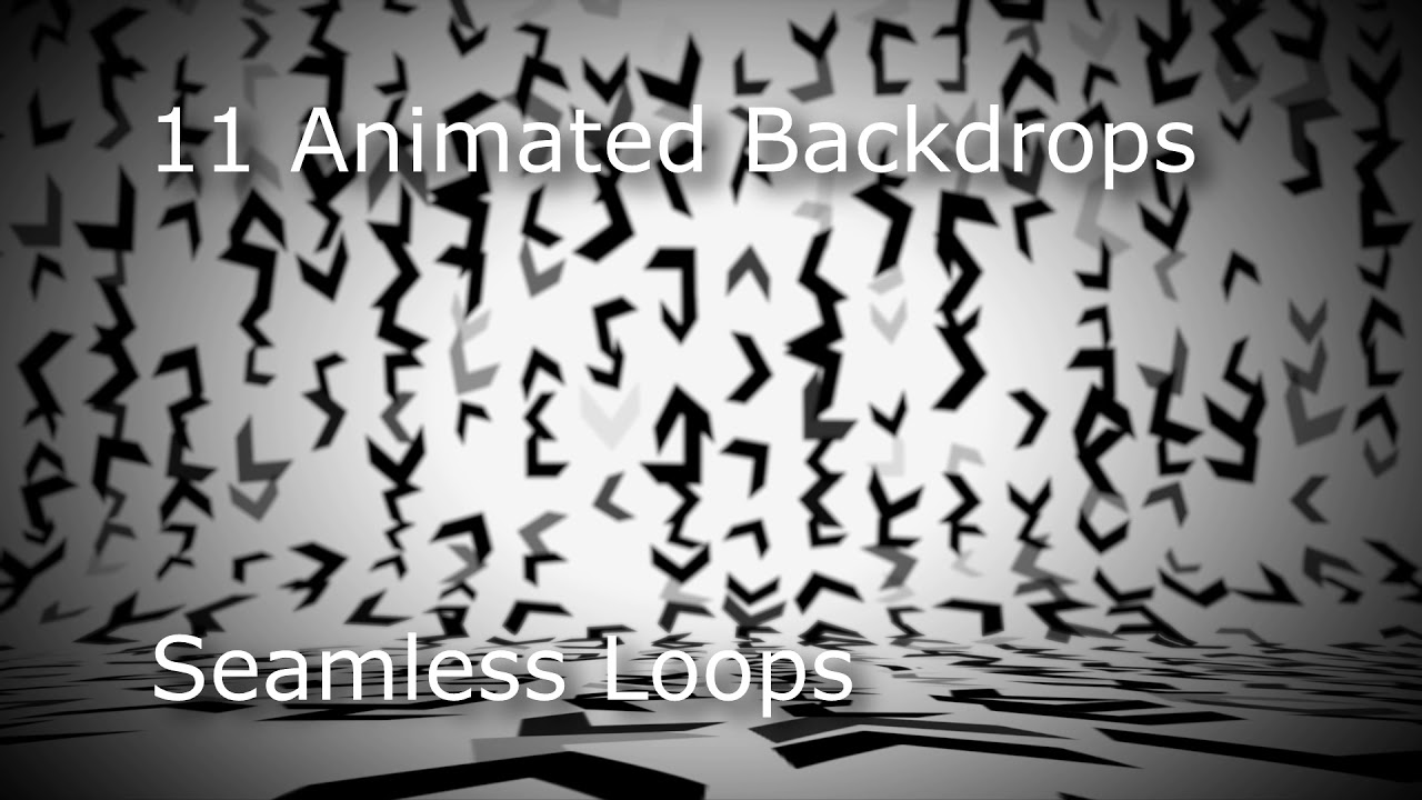 11 Seamless Looping Abstract Backdrops | Stock Footage - YouTube