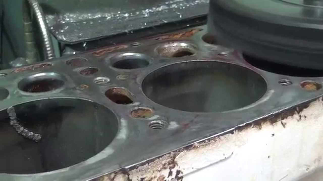 1932 ford #111 model A or B flathead race block crack repair by tatro ...