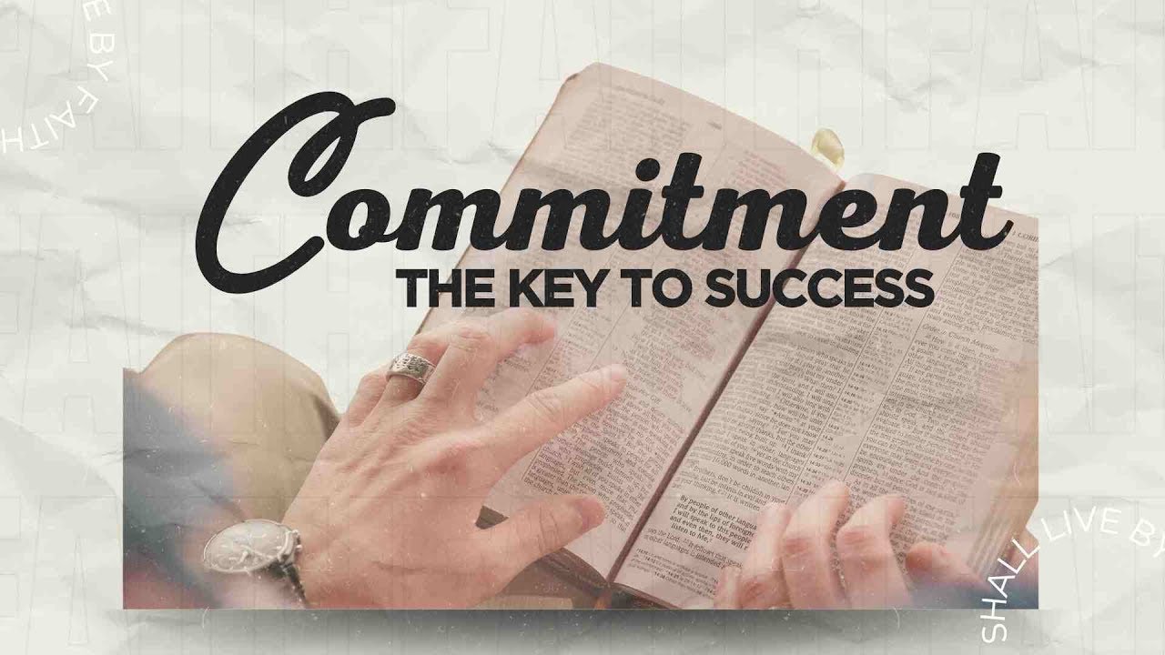 COMMITMENT: THE KEY TO SUCCESS | JESSE VELASCO - YouTube