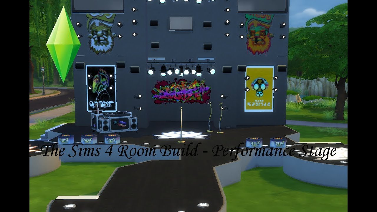 The Sims 4 Room Build - Performance Stage - YouTube