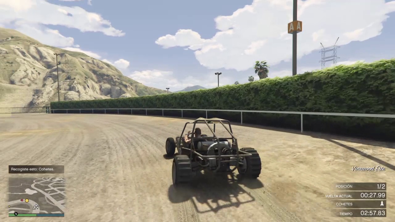 Grand Theft Auto V online Carrera super loca - YouTube