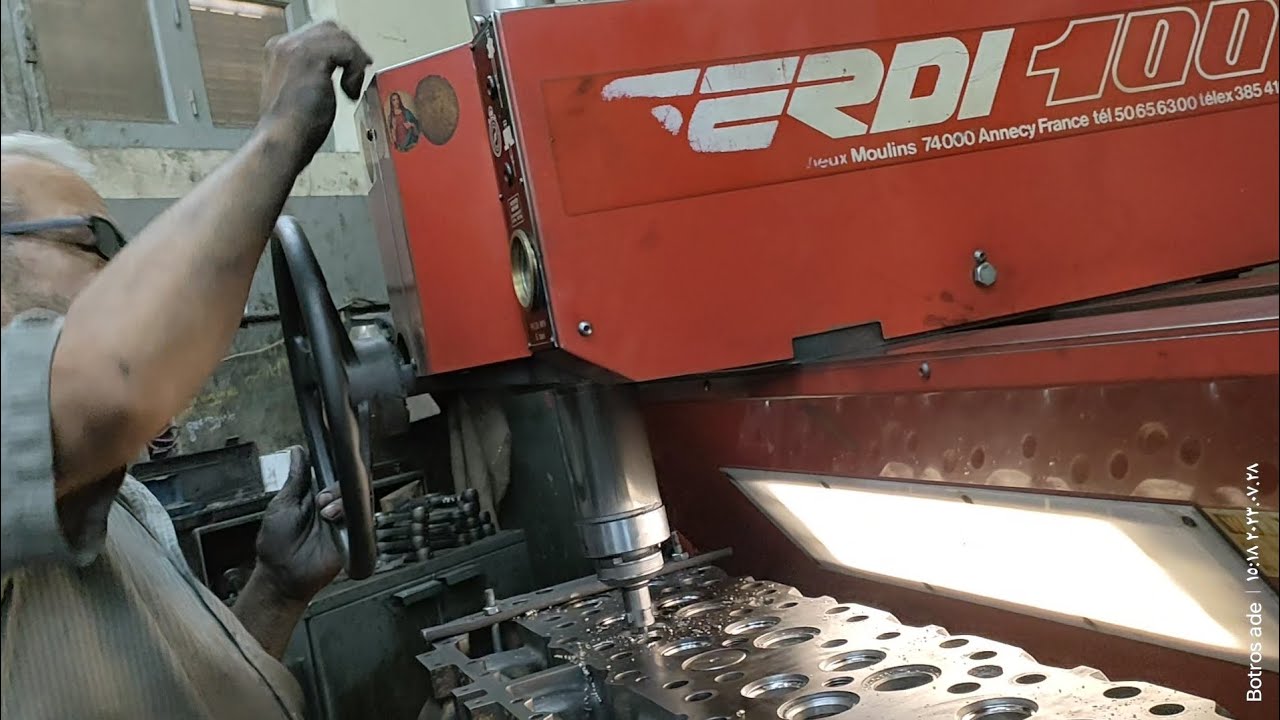 Reconstruction of the Serdi 100 valve guide - YouTube