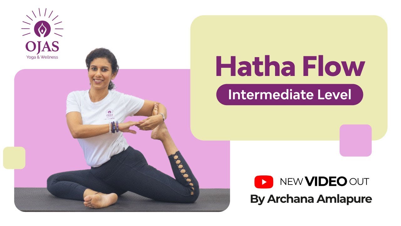 Dynamic 60 mins Hatha Flow | Intermediate Yoga - YouTube